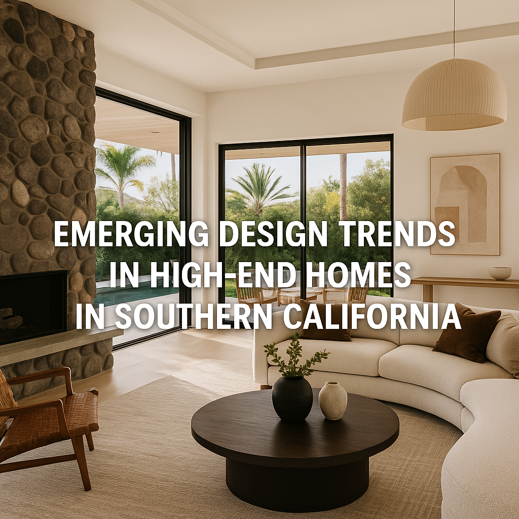 Emerging Design Trends in High-End Homes in Southern California